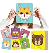 Amazon.com: Broytain Alphabet Flash Cards,Giant ABC Animal Flash Cards ...