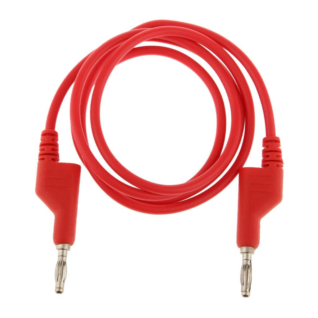 LYLA Copper 1M 25A Stackable 4Mm Banana Plug Multimeter Test Cable Lead ...