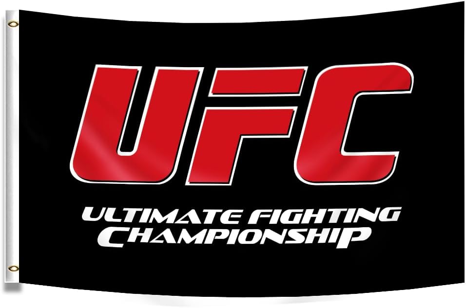 Amazon.com : ENMOON UFC Flag Fighting Championship Flag Banner 3x5Ft ...