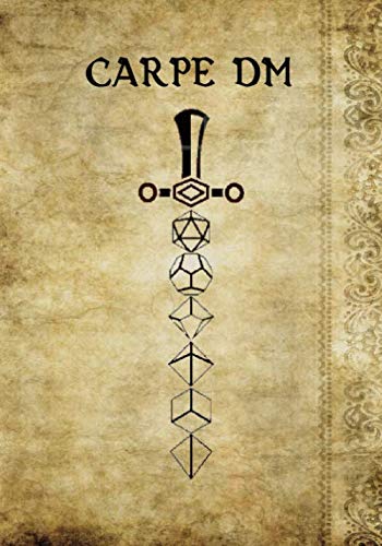 Carpe Dm.: 7 x 10 Mixed paper: Ruled, graph, hex: For role playing ...