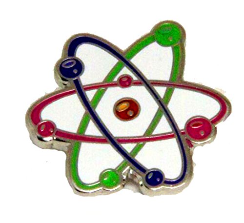 Amazon.com: Atom Enamel pin : Clothing, Shoes & Jewelry