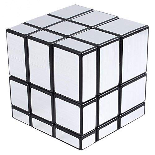 Shengshou All Ages 3X3X3 Puzzle Magic Mirror Cube Silver Pack of 1 ...
