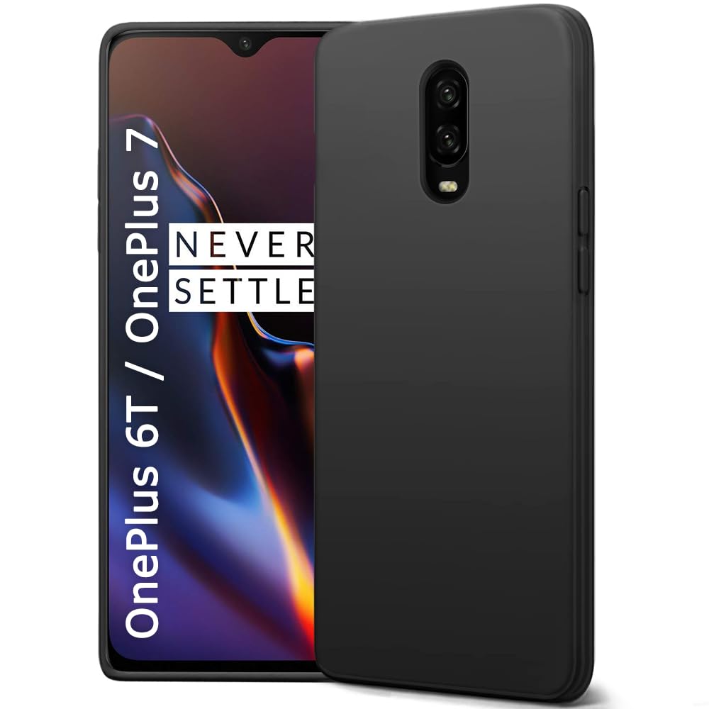 TheGiftKart Liquid Silicone Back Cover Case for OnePlus 6T / Oneplus 7 ...