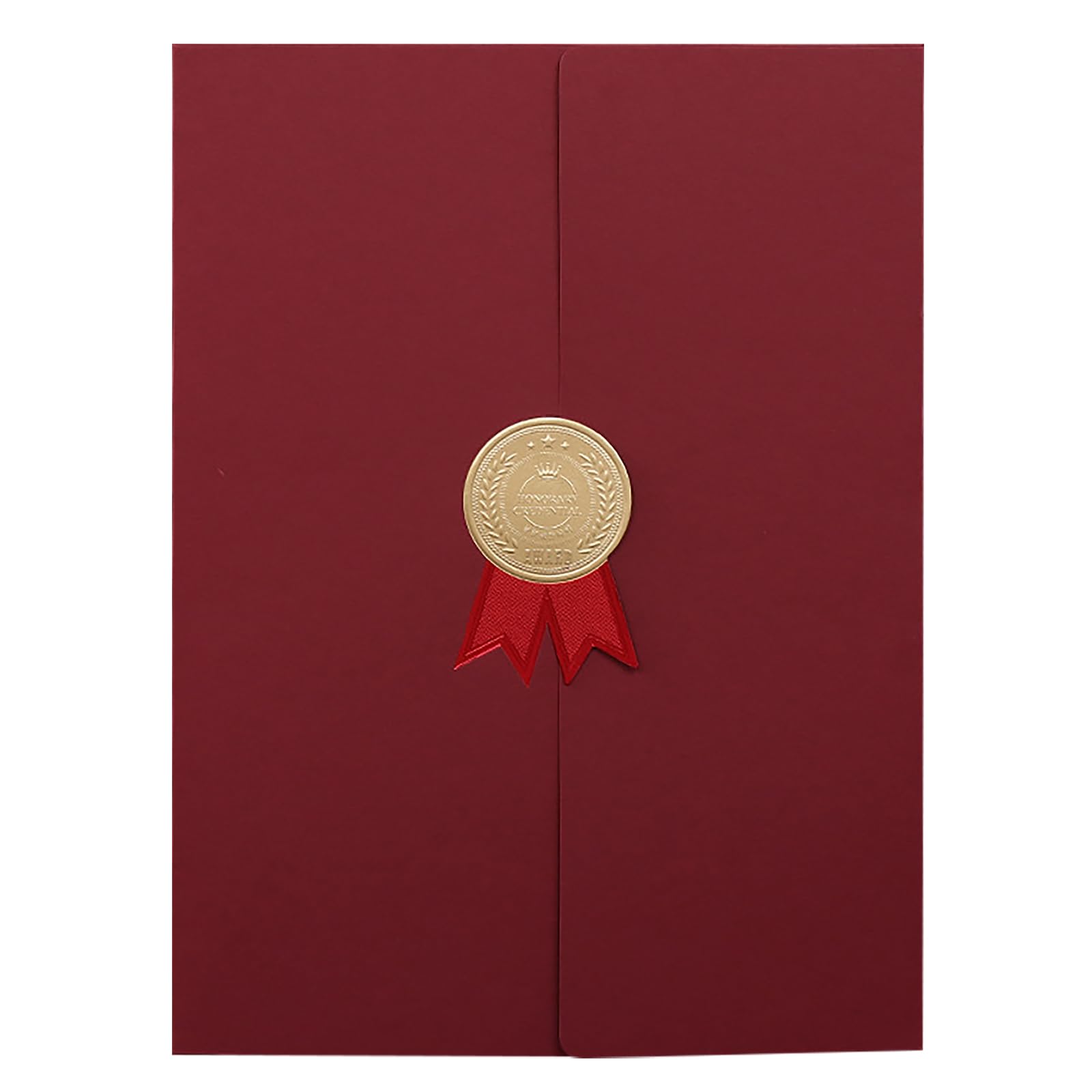 4Pcs Diploma Cover Certificate Holder with Inner Pages Tri-Fold Paper ...