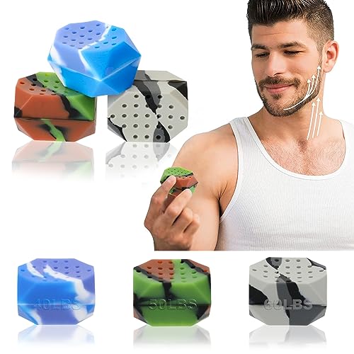 6pc x jawline trainer, 40 lbs jaw trainer, 50 lbs jaw trainer, 60 lbs ...