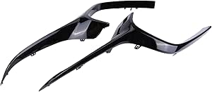 Amazon.com: 1Pair Front Left and Right Side Bumper Grille Molding Trim ...