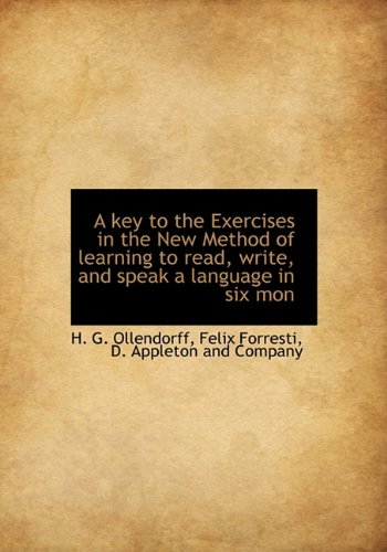 『A Key to the Exercises in the New Method of Learning to - 読書メーター