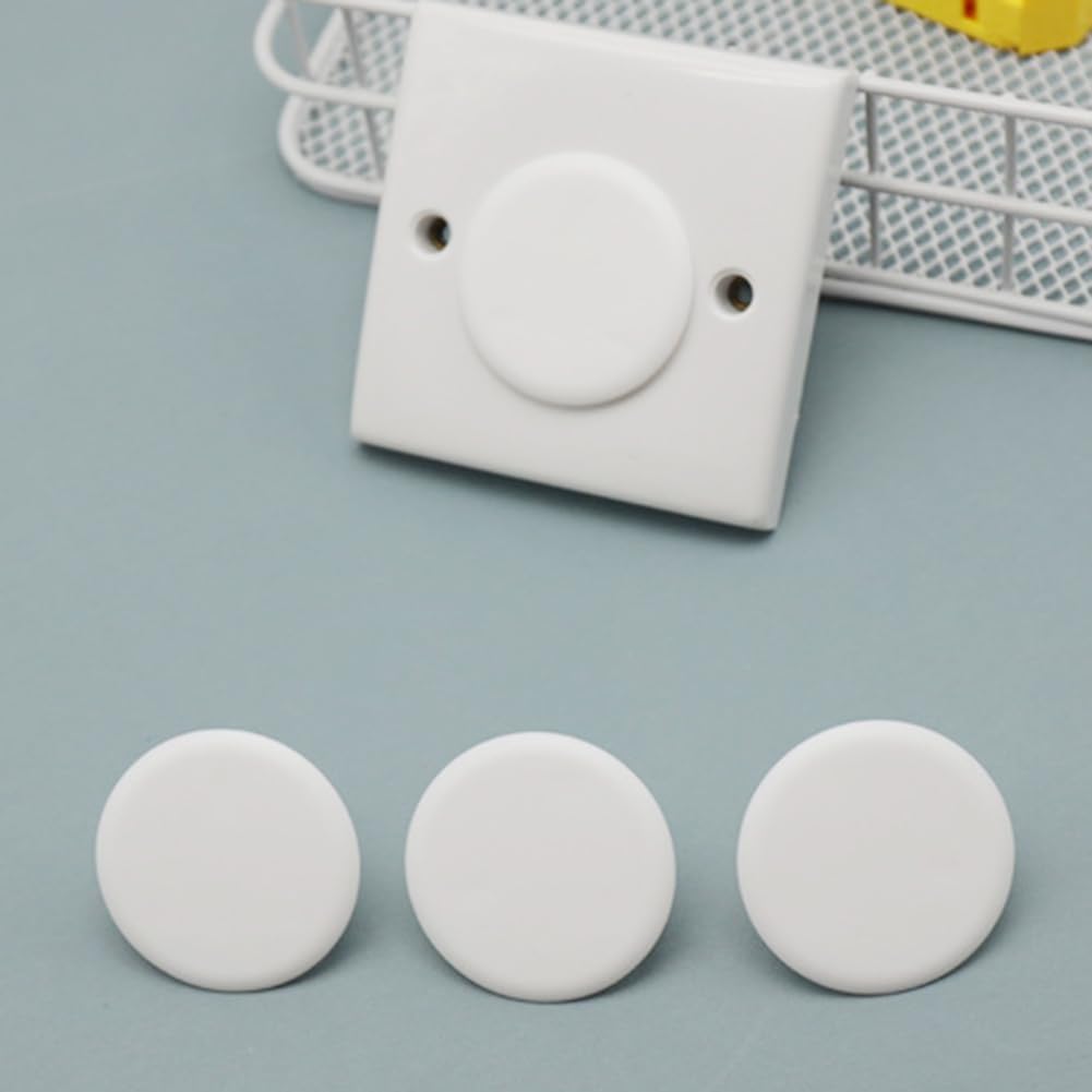 Divono 25Pack UK Plug Socket Covers White Baby Home Safety Outlet ...