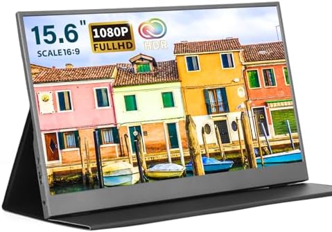 Amazon.com: FANGOR Portable Monitor, 15.6" FHD 1080P Travel Monitor for ...