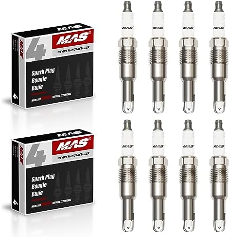 Amazon.com: MAS Set of 8 Iridium Spark Plugs SP546 SP515 Compatible ...