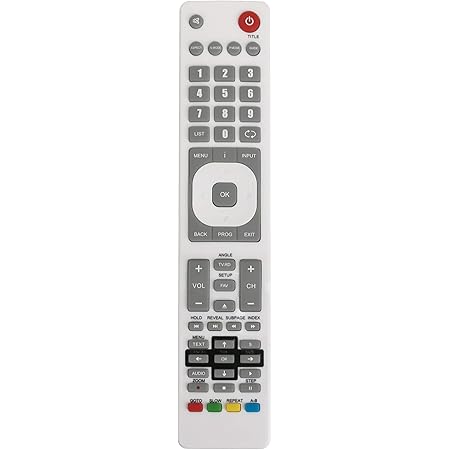 ALLIMITY Télécommande remplacée pour JVC 4K TV LT-24C340 LT-40C550 LT ...