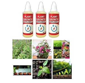 Plant Growth Enhancer Supplement - Root Enhancer for Plants, Pot Plant ...
