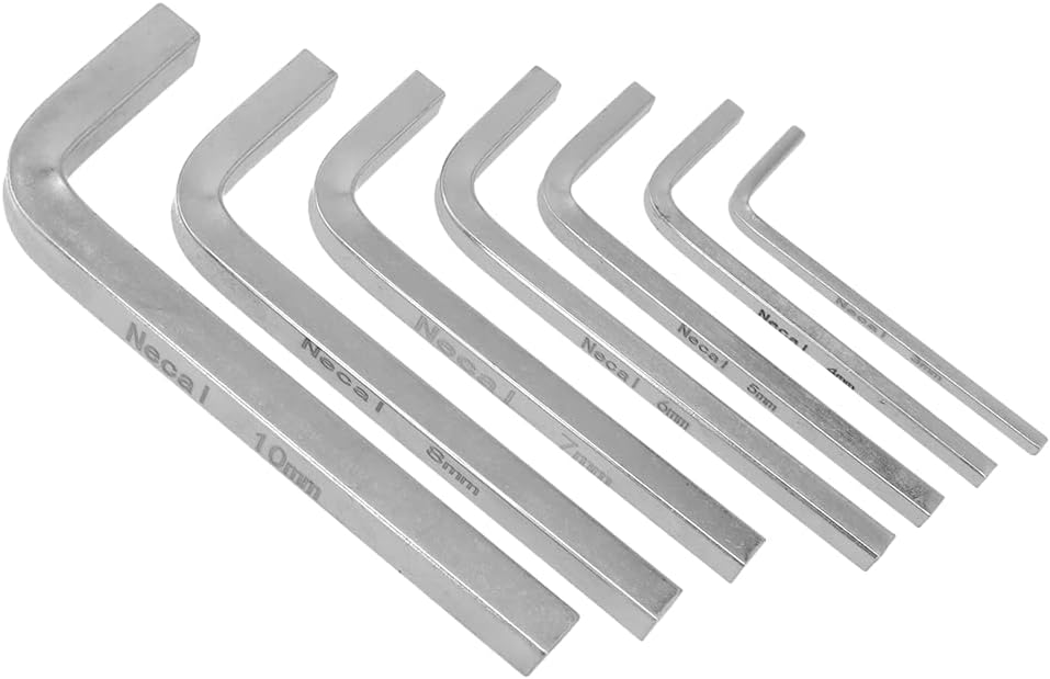 ARMYJY 7Pcs L-Shape Square Head Wrench Square Key 4 Point Wrench ...