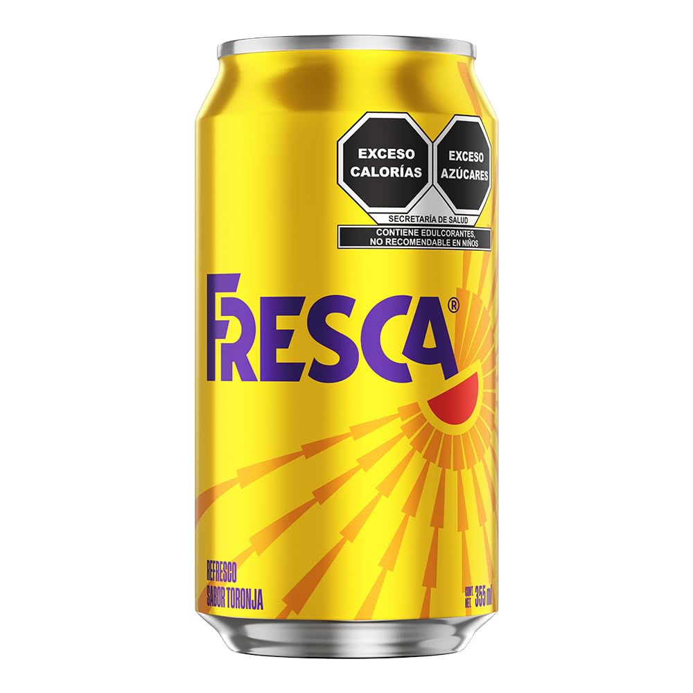 Fresca Refresco Sabor Toronja Fresca Lata 355ml 6pk, Toronja, 355 ...