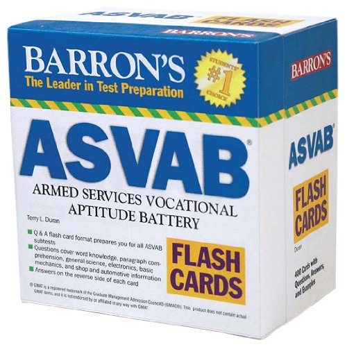 Barron's ASVAB Flash Cards: Duran, Terry L.: 9780764197833: Amazon.com ...