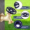 Dreyoo 2 Pack Outdoor Faucet Handles, 3/8 in Spigot Handles Compatible ...