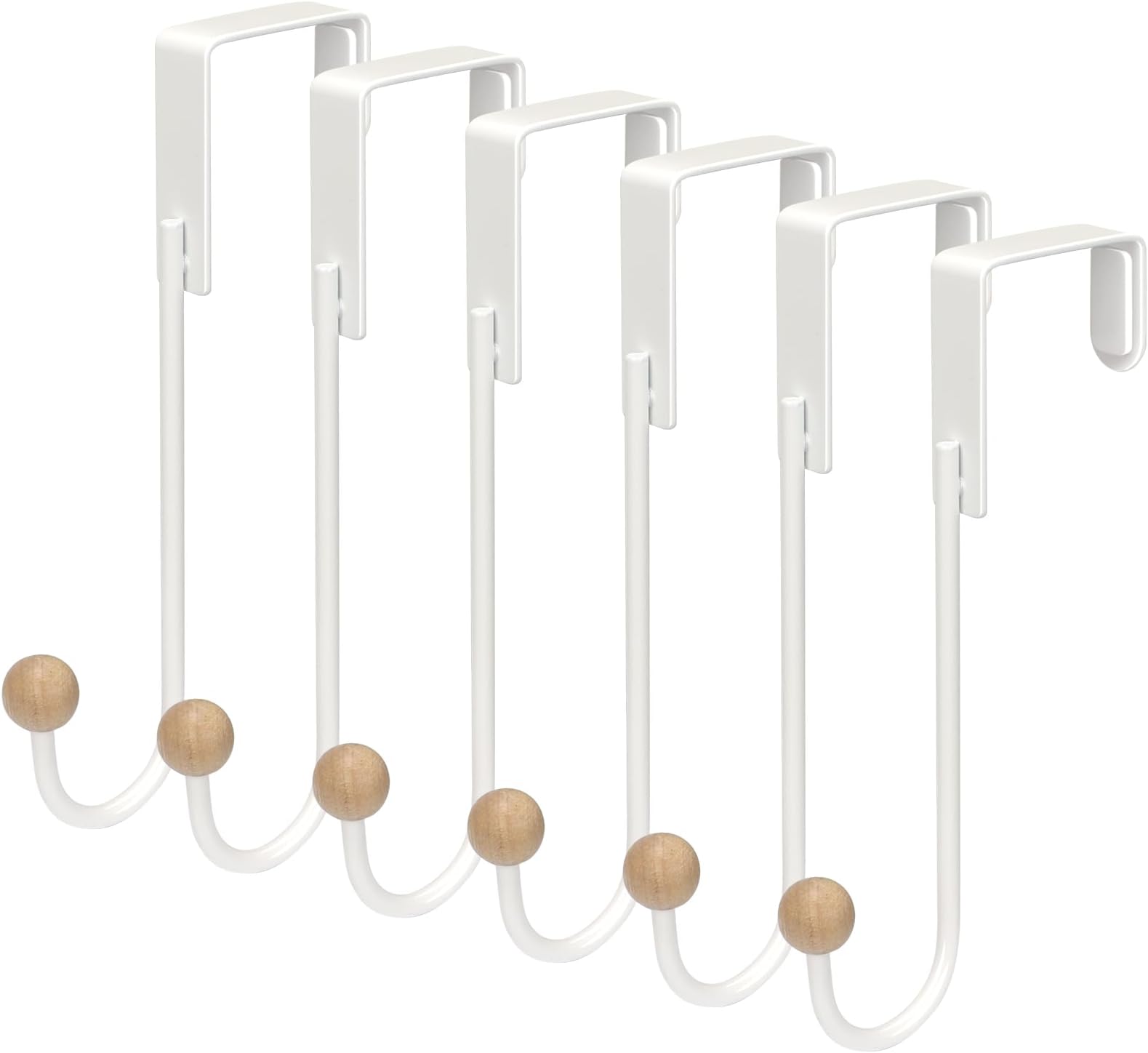 Amazon.com: BOF Over The Door Hook - Space Aluminum Heavy Duty Over ...