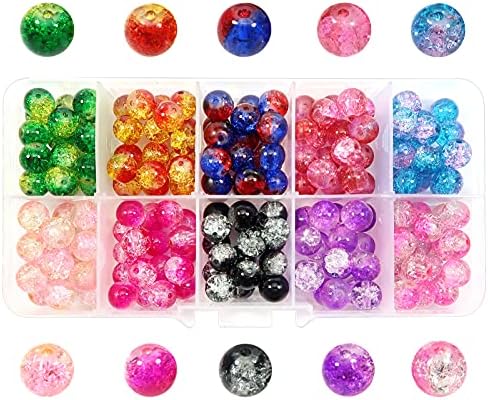 Amazon.com: 4000Pcs Pearl Beads Bracelet Making Kit, 56 Colors 6mm ...