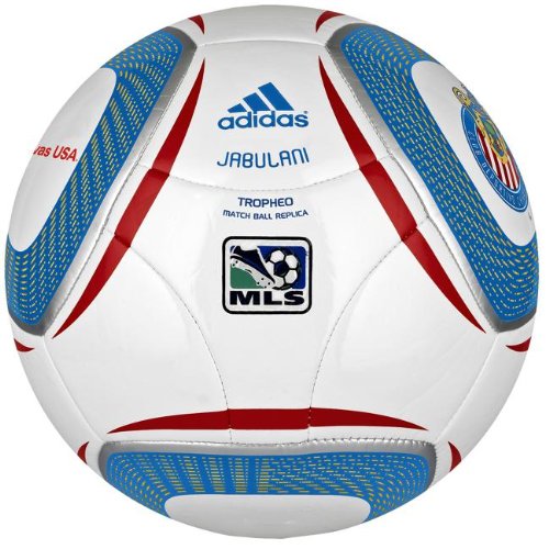Buy MLS Chivas USA Tropheo Soccer Ball, White/Air Force Blue/Poppy ...
