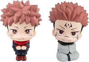 Amazon.com: QAHEART 2pcs JJK Figure Itadori Yuuji and Ryomen Sukuna ...