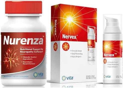 Amazon.com: Vita Sciences Complete Neuropathy Relief Bundle: Nurenza ...