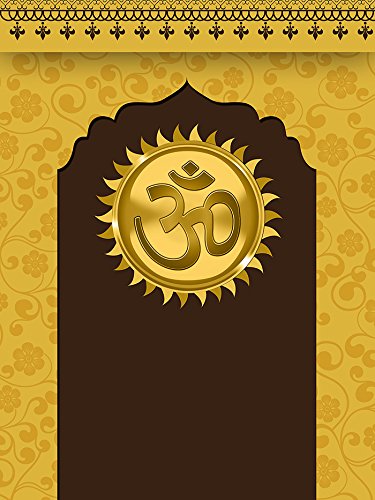 Art Factory Puja Room Decor Mandir Wall Backdrop on Board (Paper, 18 x ...