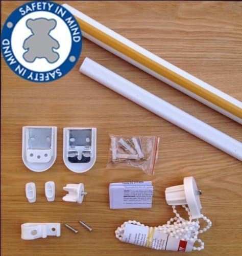 Amazon.com: DIY Roller blind kit UPGRADED with Metal Brackets - Create ...