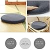 Amazon.com: Momahoda Stool Cushion Round 12in，Memory Foam Stool ...