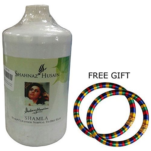 Buy Shahnaz Husain Shamla Scalp Cleanser Normal To Dry Hair Shampoo ...