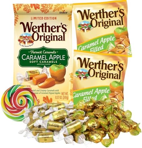 Amazon.com : Werther's Original Limited Edition Caramel Apple Hard ...