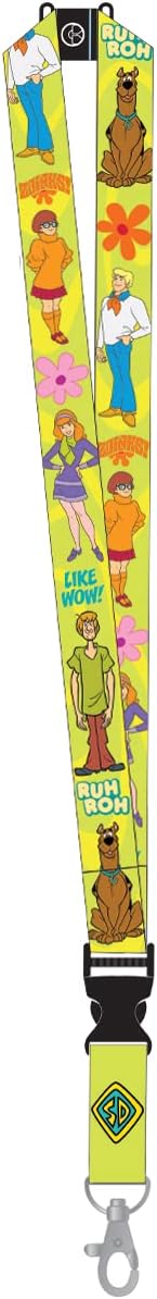 Amazon.com : Ata-Boy Scooby Doo Lanyard Badge Holder, Munchies Run ...