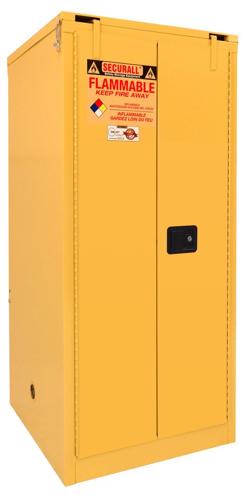 SECURALL A360 Flammable Storage Cabinet, 15 YR Warranty, 67 x 31 x 31 ...