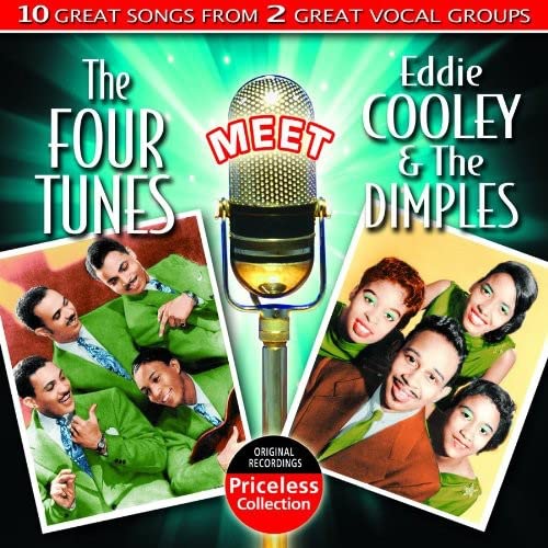 FOUR TUNES / EDDIE COOLEY & THE DIMPLES - The Four Tunes Meet Eddie ...
