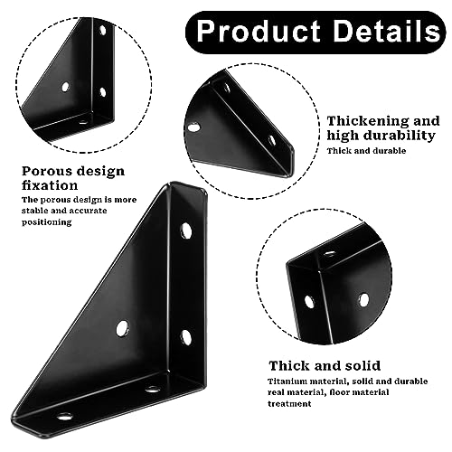 Corner Bracket, 4 Packs Bed Corner Support, Angle Corner Brackets ...