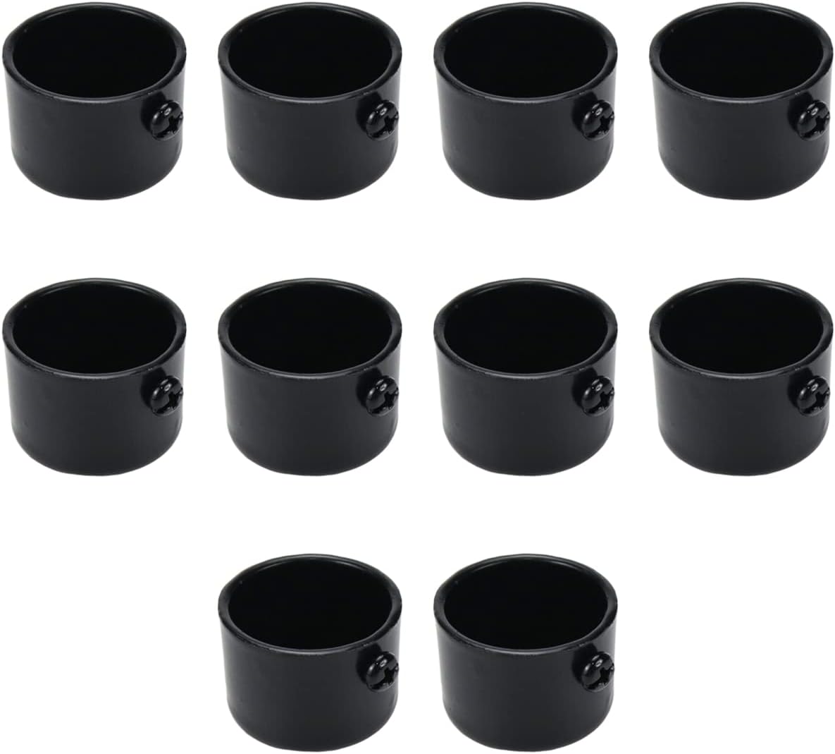 Amazon.com: 2 Pcs Curtain Rod Covers Ends for inner diameter 28mm Metal ...