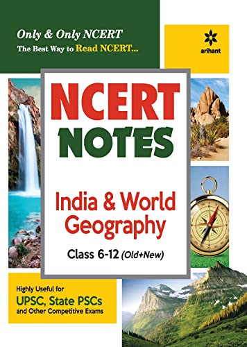 Amazon.com: NCERT Notes India & World Geography Class 6-12 (Old+New ...