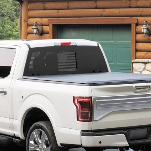 Snapklik.com : PIMCAR Rear Middle Window American Flag Decal, Ford F150 ...