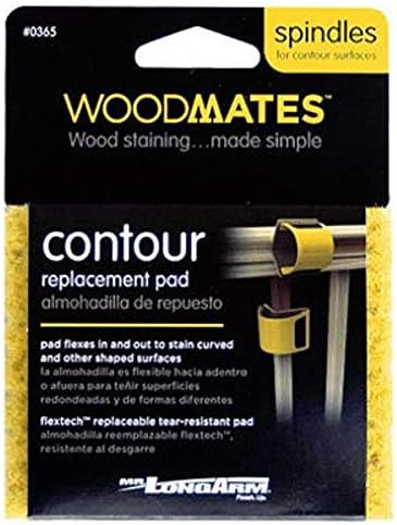 Mr. LongArm 0365 Woodmates Contour Stain Applicator Replacement Pad ...