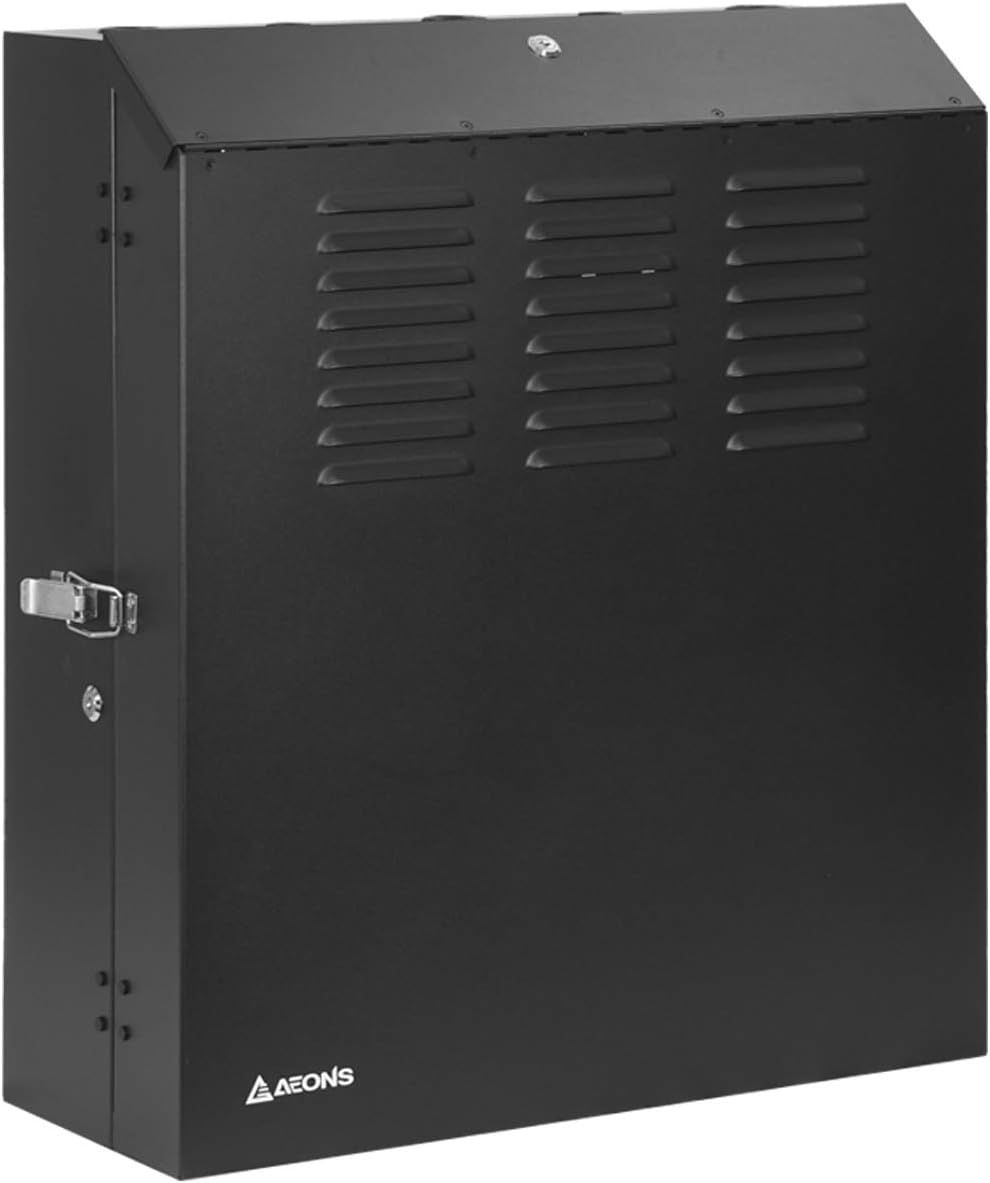 Amazon.com: Tripp Lite 4U Vertical Wall Mount Rack Enclosure Cabinet ...
