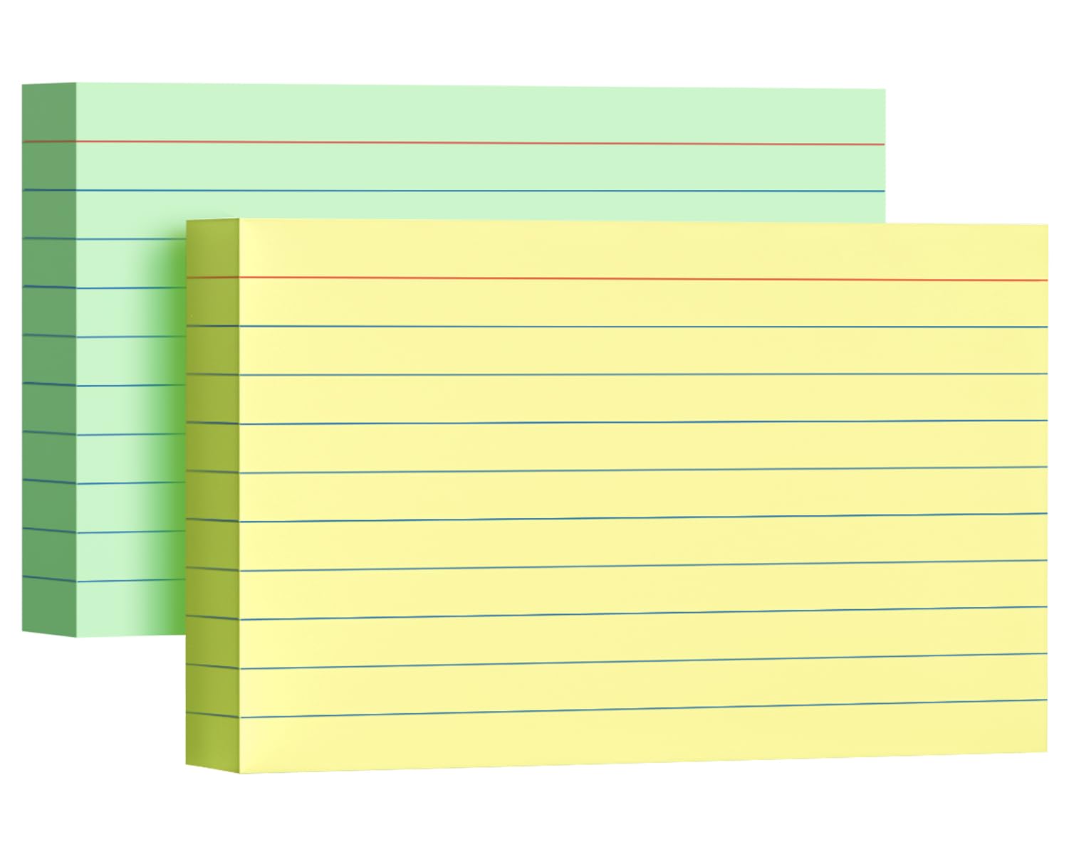 Snapklik.com : Colored Index Cards 3x5, 120 Pack, Ruled Index Cards, Flash Cards For Studying ...
