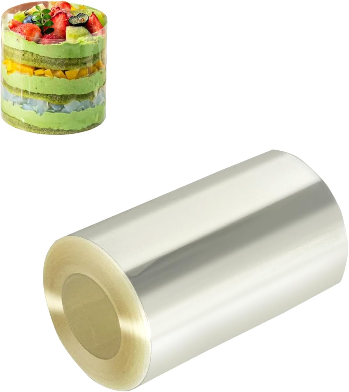 Amazon.com: Urxirha Cake Collars 3 × 394inch, Transparent Acetate Sheet ...