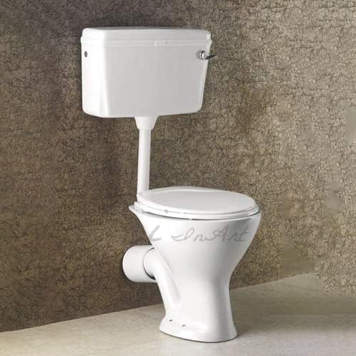 InArt Combo Ceramic Floor Mounted European Western Water Closet Toilet ...