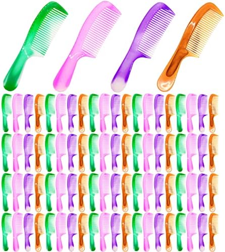 Amazon.com : Gisdo 100 Pack Combs Individually Wrapped, Pocket Combs In ...