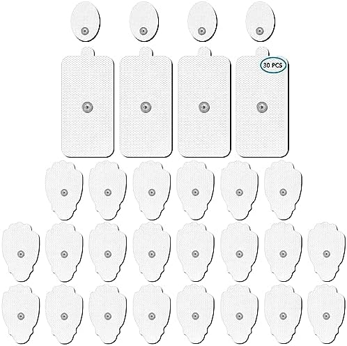 Amazon.com: 12 axion TENS Unit Electrode Pads - Replacement Pads with ...