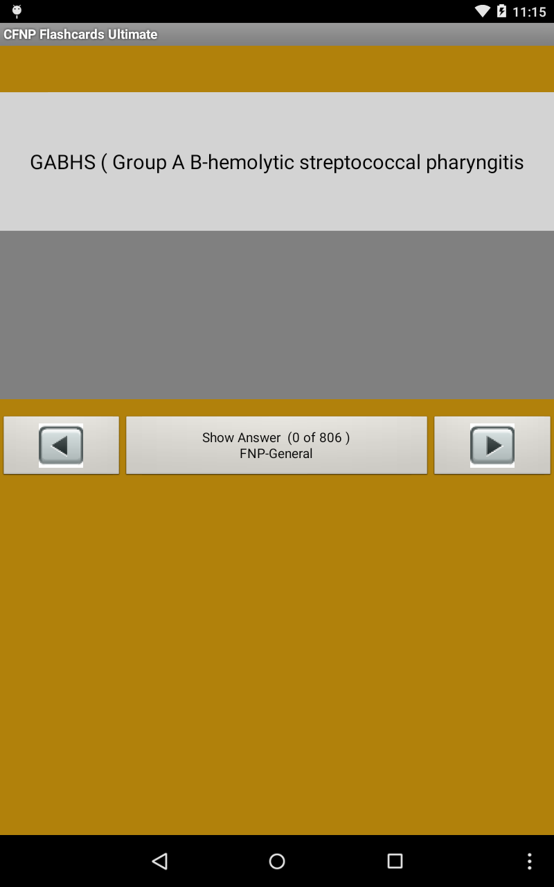 CFNP Flashcards Ultimate - App on Amazon Appstore