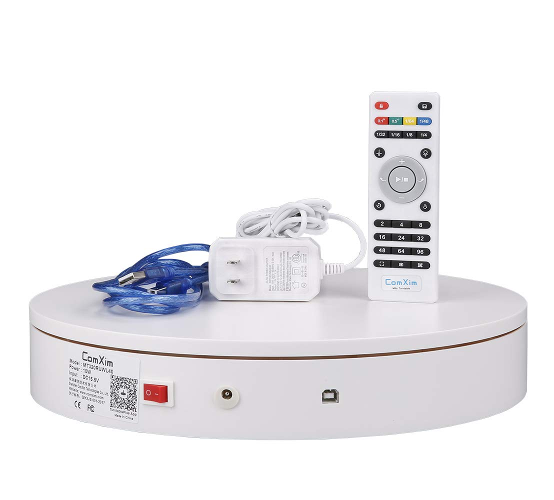 Buy ComXim 360 Degree Photography Turntable for Product Shooting,WiFi ...