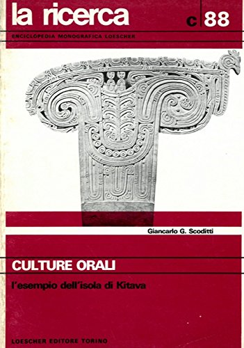 Amazon.com: Culture orali. L'esempio dell'isola di Kitava.: SCODITTI ...