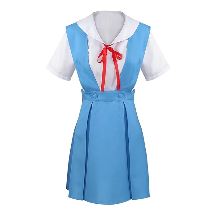 Buy Anime Evangelion Cosplay Costume Asuka Langley Soryu Ayanami Rei ...