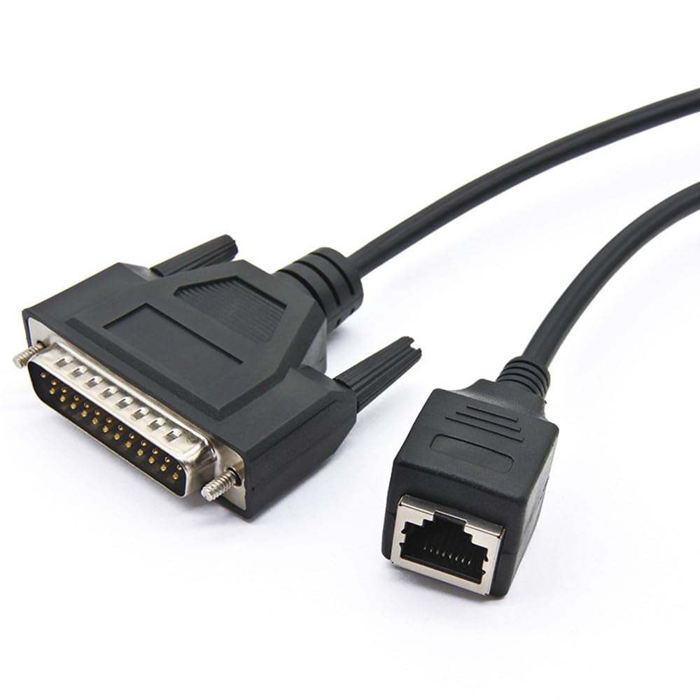 Amazon.com: GXMRHWY DB25 Male to RJ45 Female Network Cable for ...