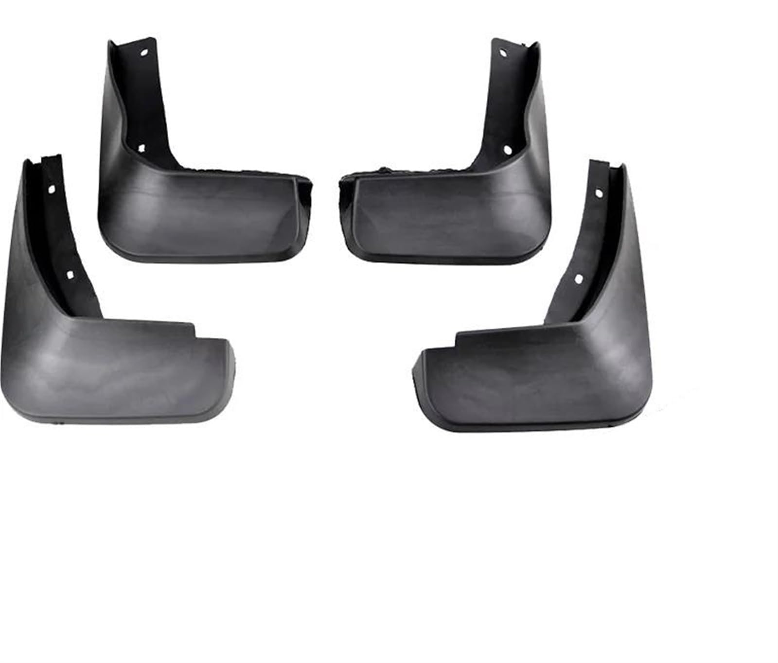 ABS Mudflaps Fenders 4-Piece Mudflap Set For Volkswagen VW Jetta MK6 ...